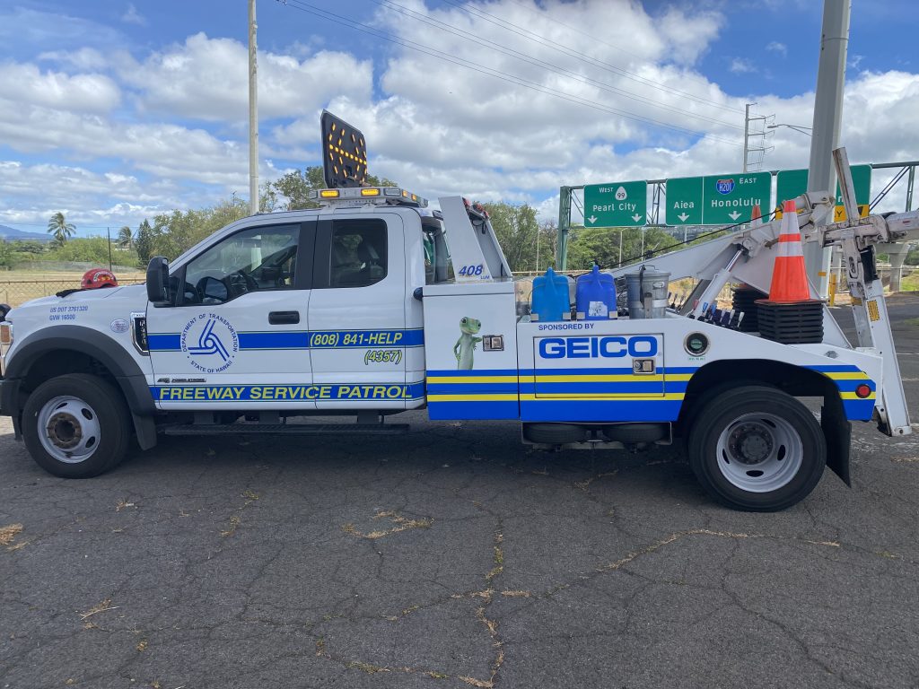 HDOT introduces Geico as new sponsor of Freeway Service Patrol ...