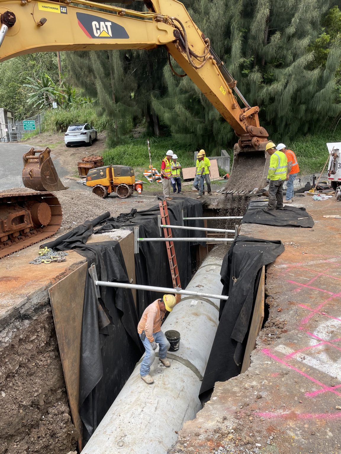 Highways | 20230311 Likelike drainage repairs